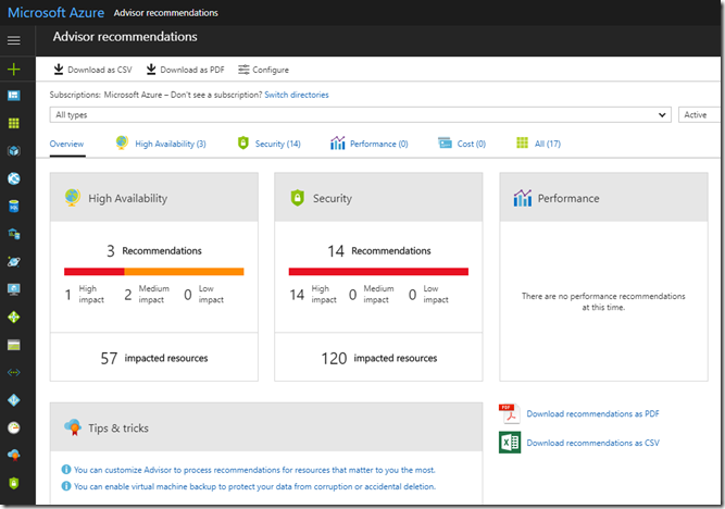 Accessing Azure Advisor using REST API - msandbu.org