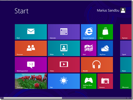 Windows 8 shortcuts - msandbu.org