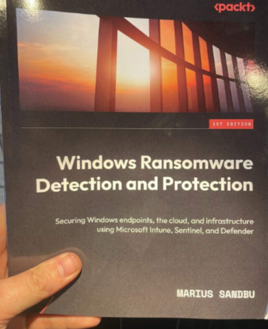 At last, it has arrived! My latest book on Windows Ransomware Detection ...